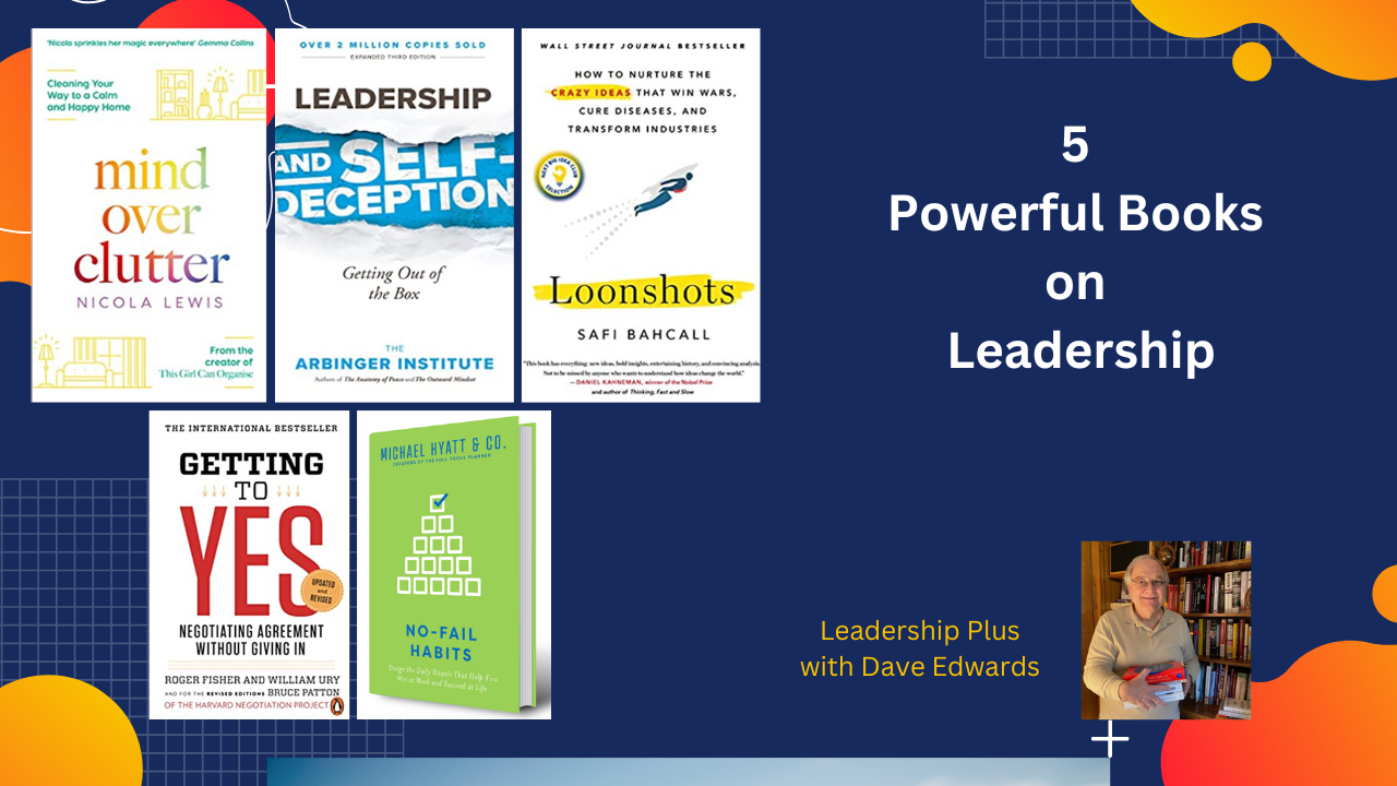 5 Books On Leadership – Dave Edwards Media